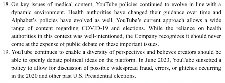 YouTube Declares for Free Speech | Power Line